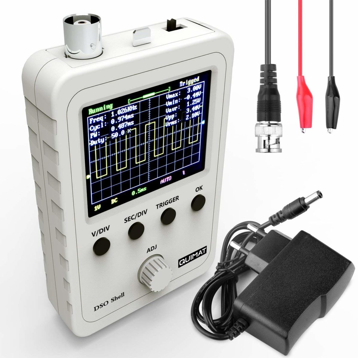 Quimat DSO oscilloscope numérique - VENTE FLASH - Nozzler