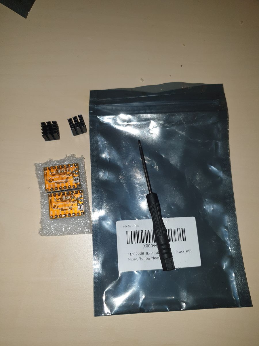 Test DRIVER TMC2208 ERYONE - Nozzler