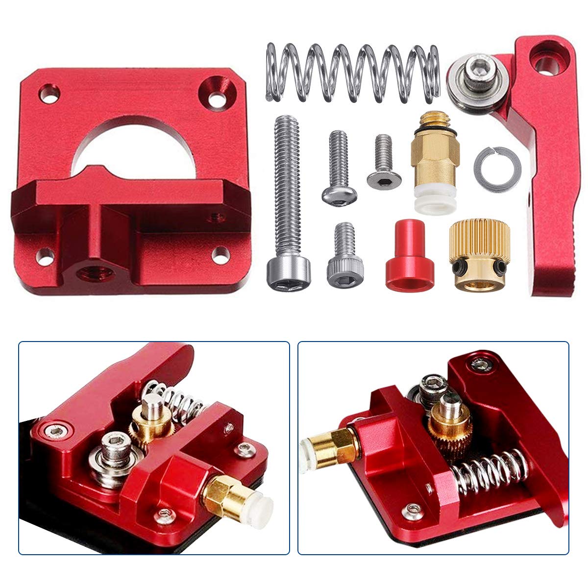 Extrudeur MK8 Aluminium - CONSOMMABLES - Nozzler