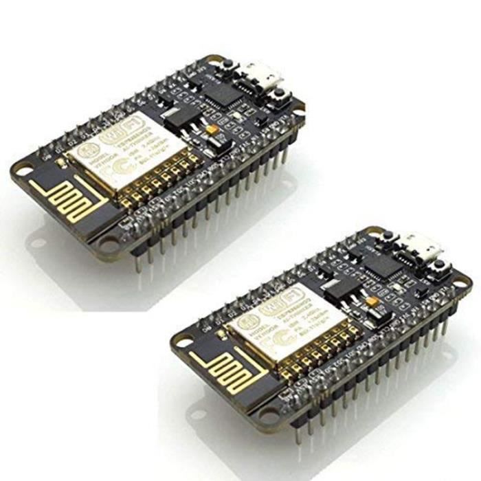 ESP8266 NodeMCU CP2102 X2 - ELECTRONIQUE - Nozzler