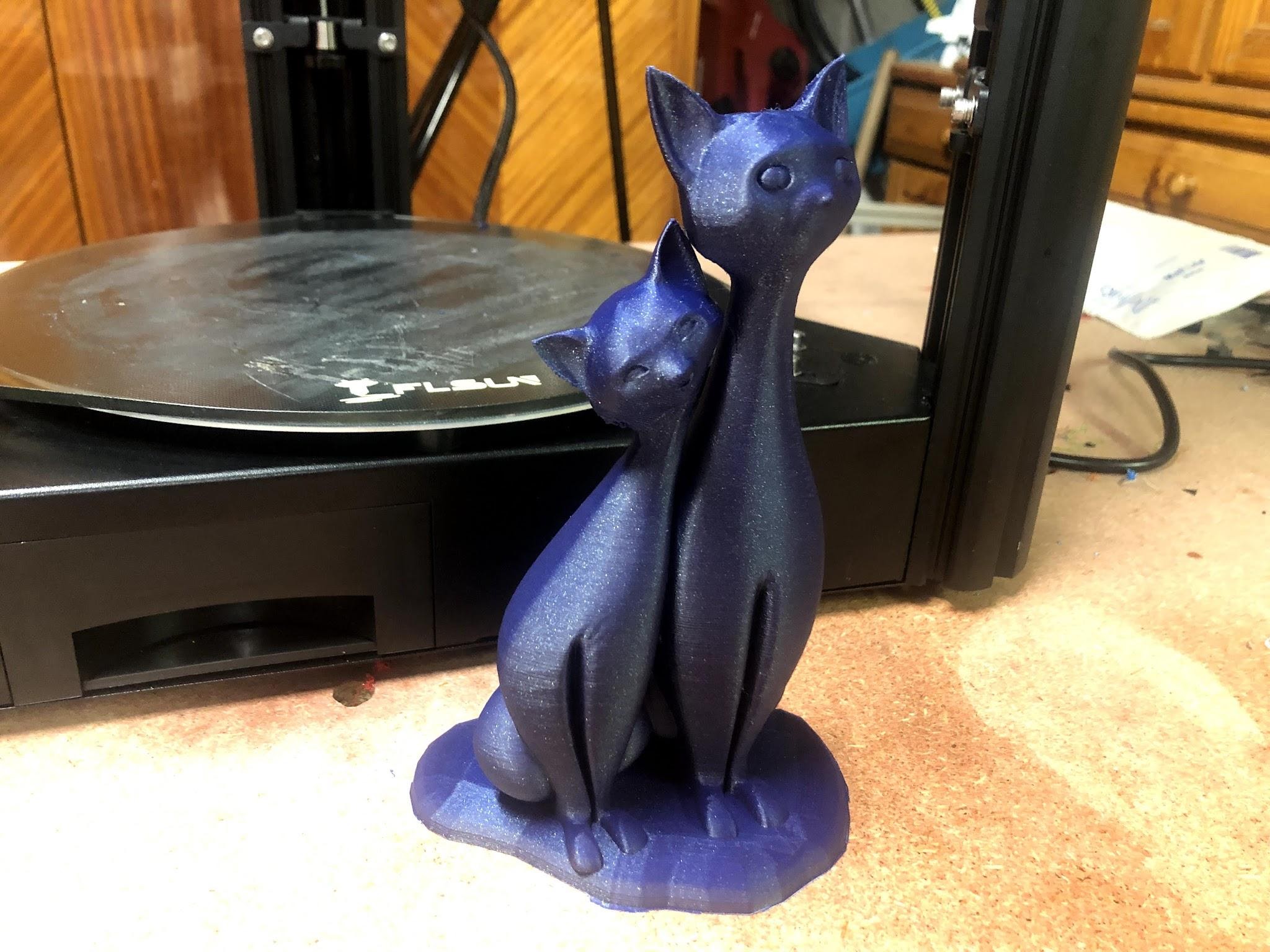 Test du filament Spectrum Stardust Blue - Nozzler