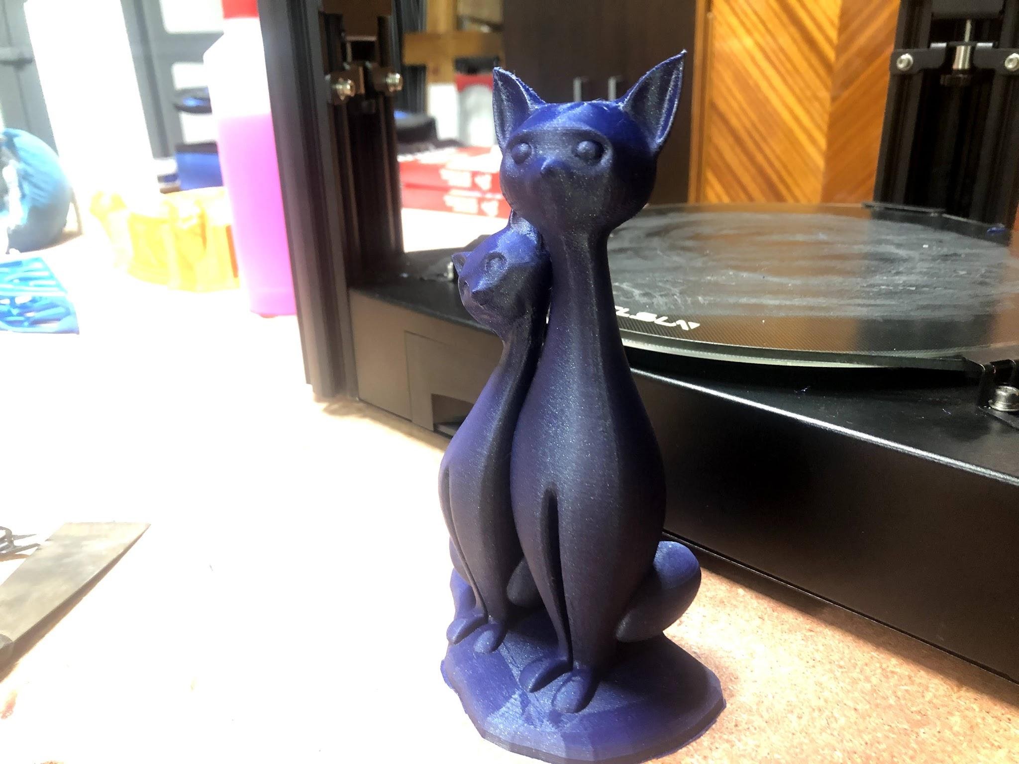 Test du filament Spectrum Stardust Blue - NOZZLER