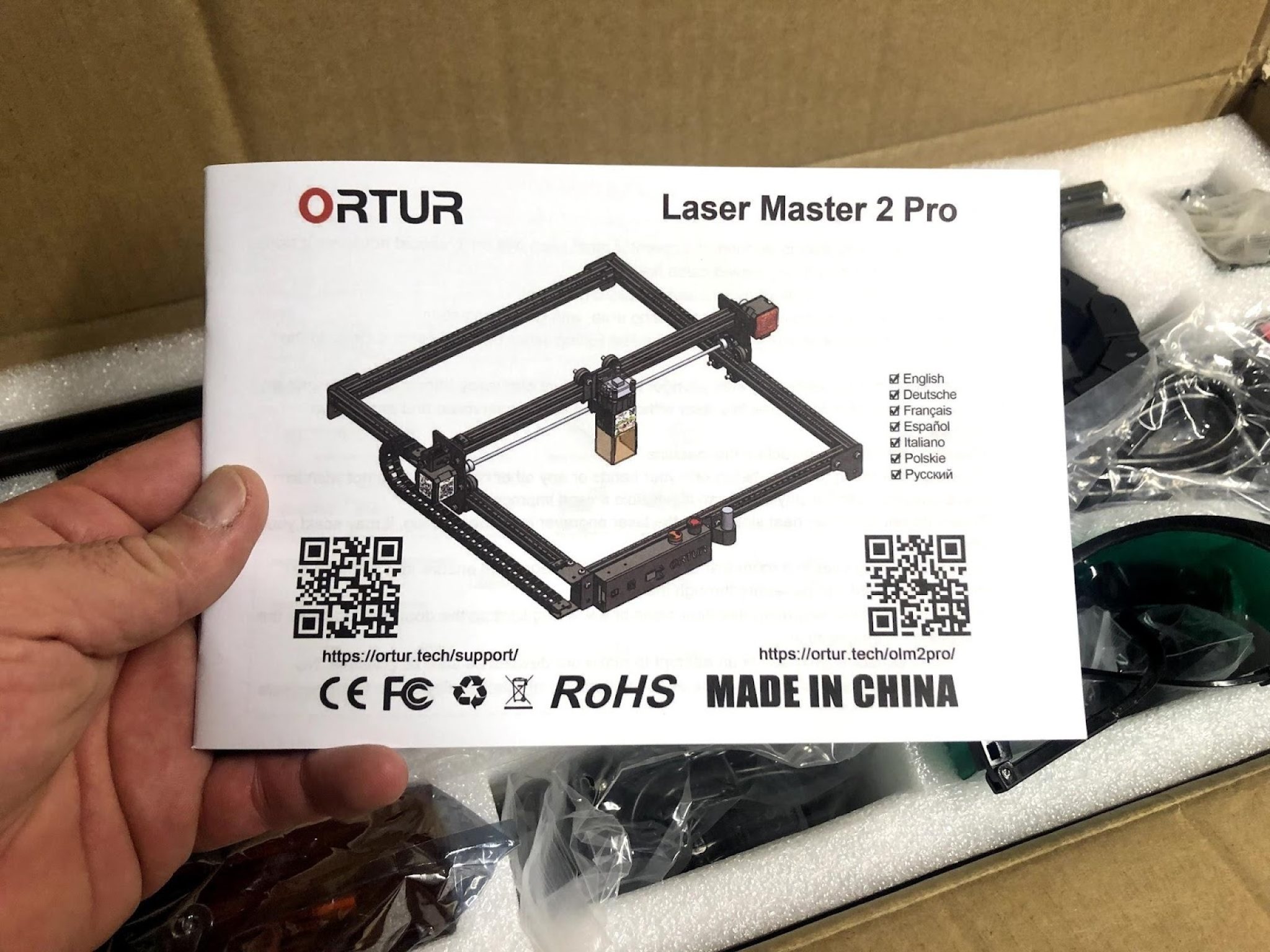 Test du Laser Ortur Master 2 Pro - Nozzler