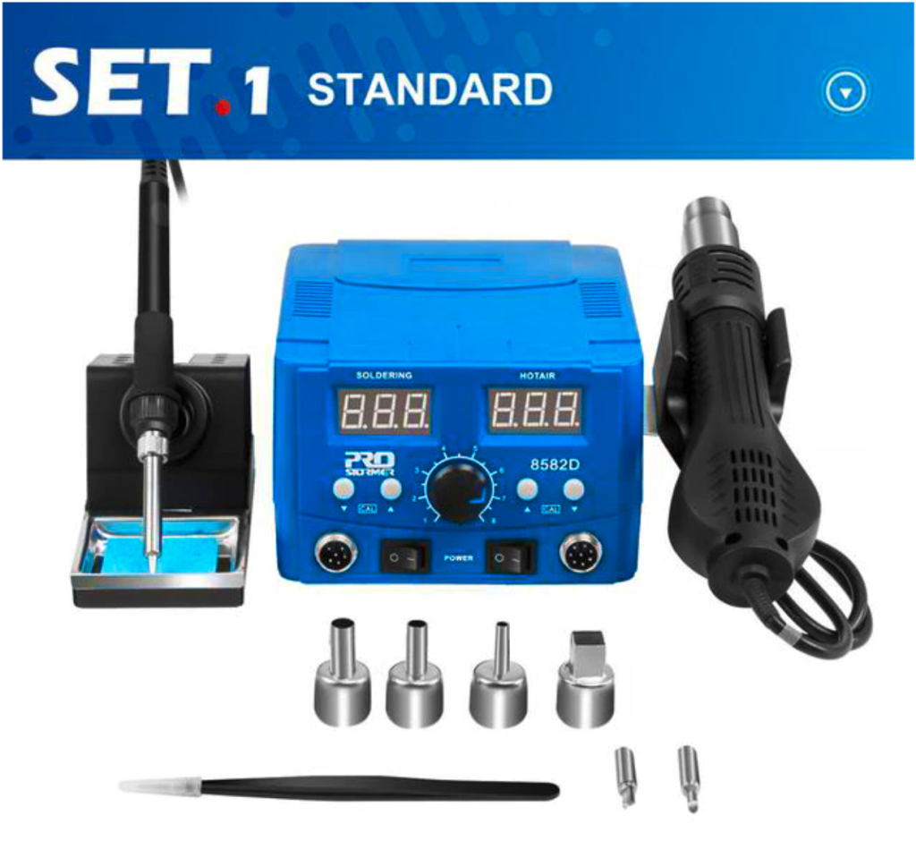 Station de soudage 2 en 1 800W - OUTILS - Nozzler