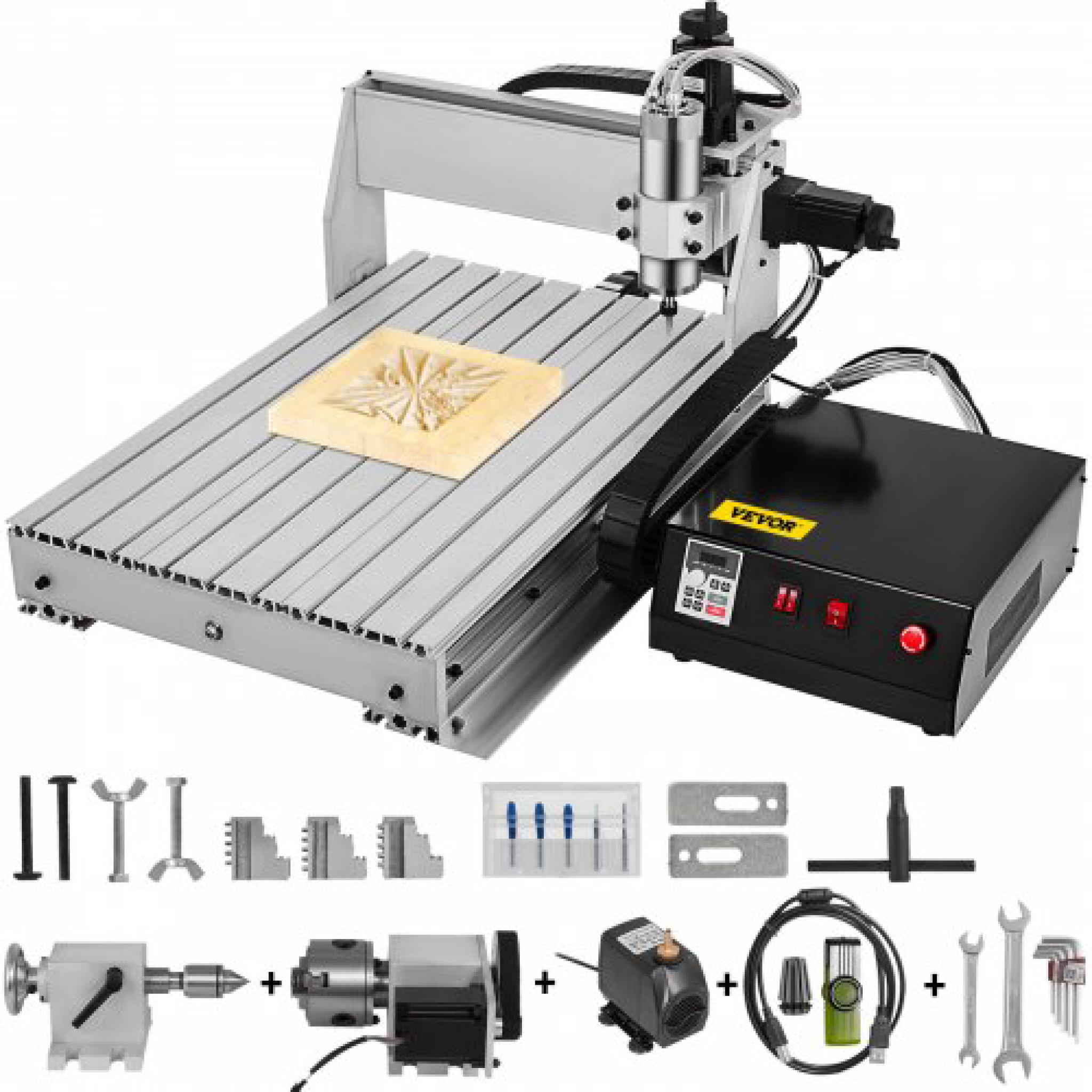 CNC Router 6040 VEVOR - OUTILS - Nozzler