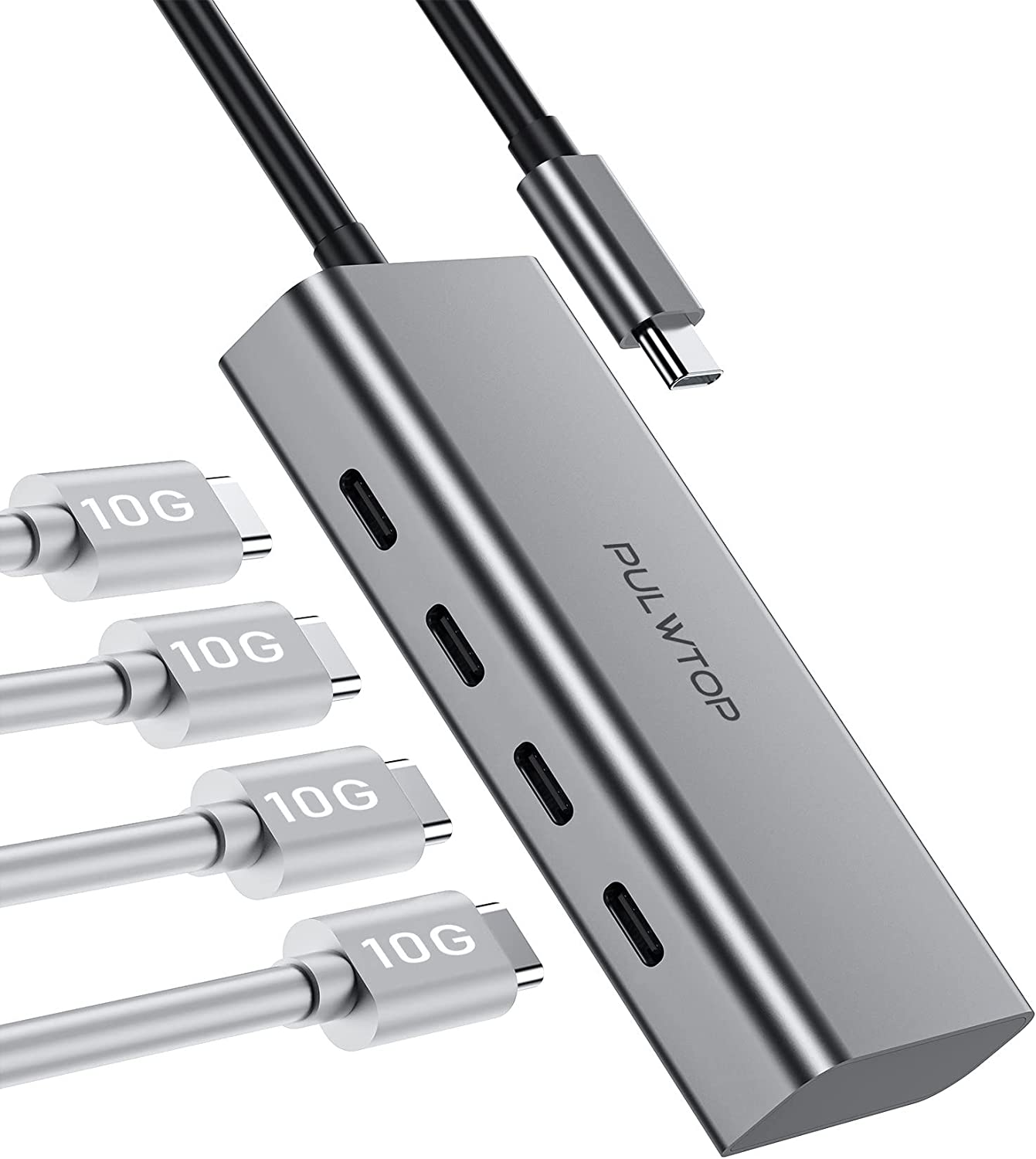 4 Port USB-C Hub - CONSOMMABLES - Nozzler
