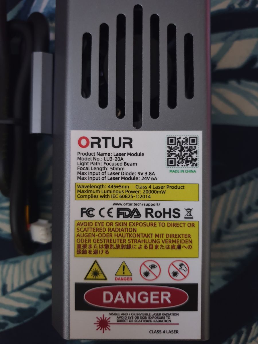Test du ORTUR LASER MASTER 3 20W - Nozzler