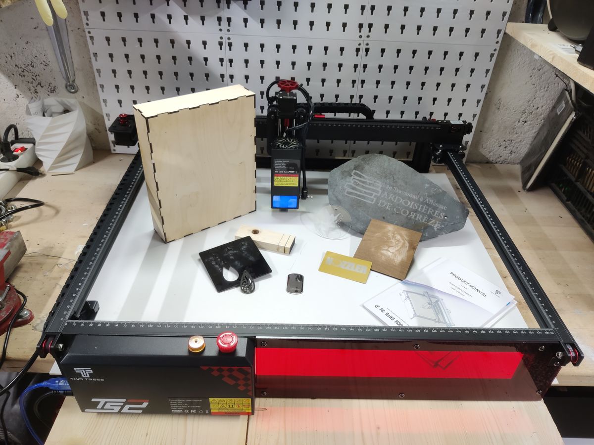 Test du TwoTrees TS2 20W - Nozzler