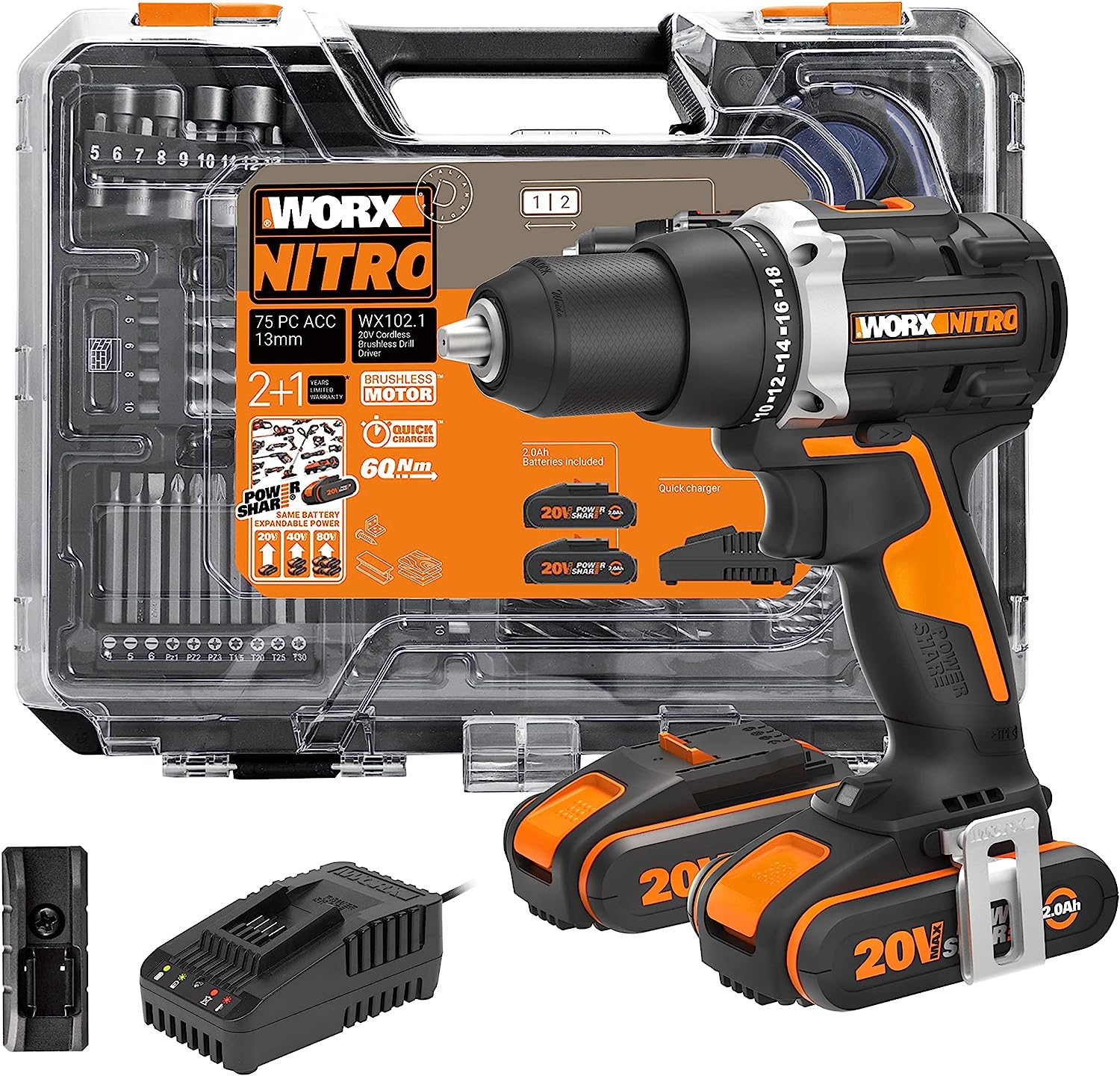 WORX NITRO 18V - OUTILS - Nozzler