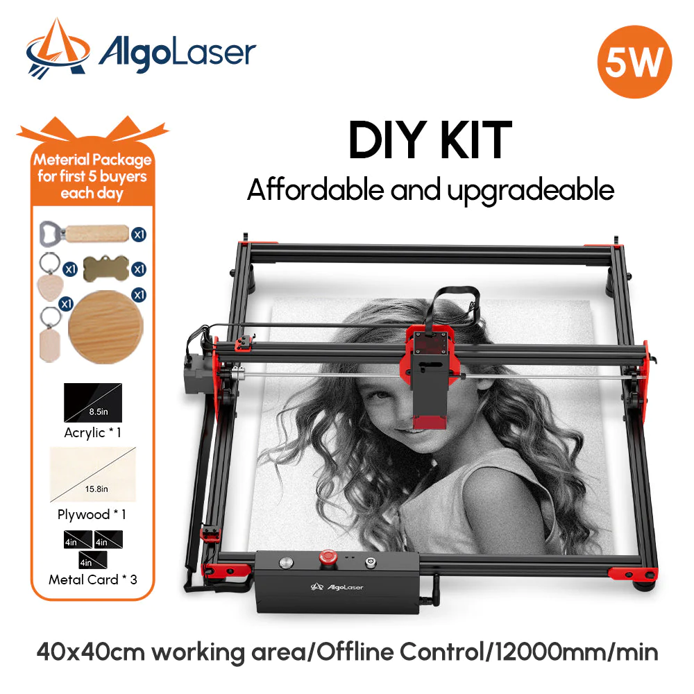 ALGOLASER Kit DIY 5W Laser - LASER - Nozzler