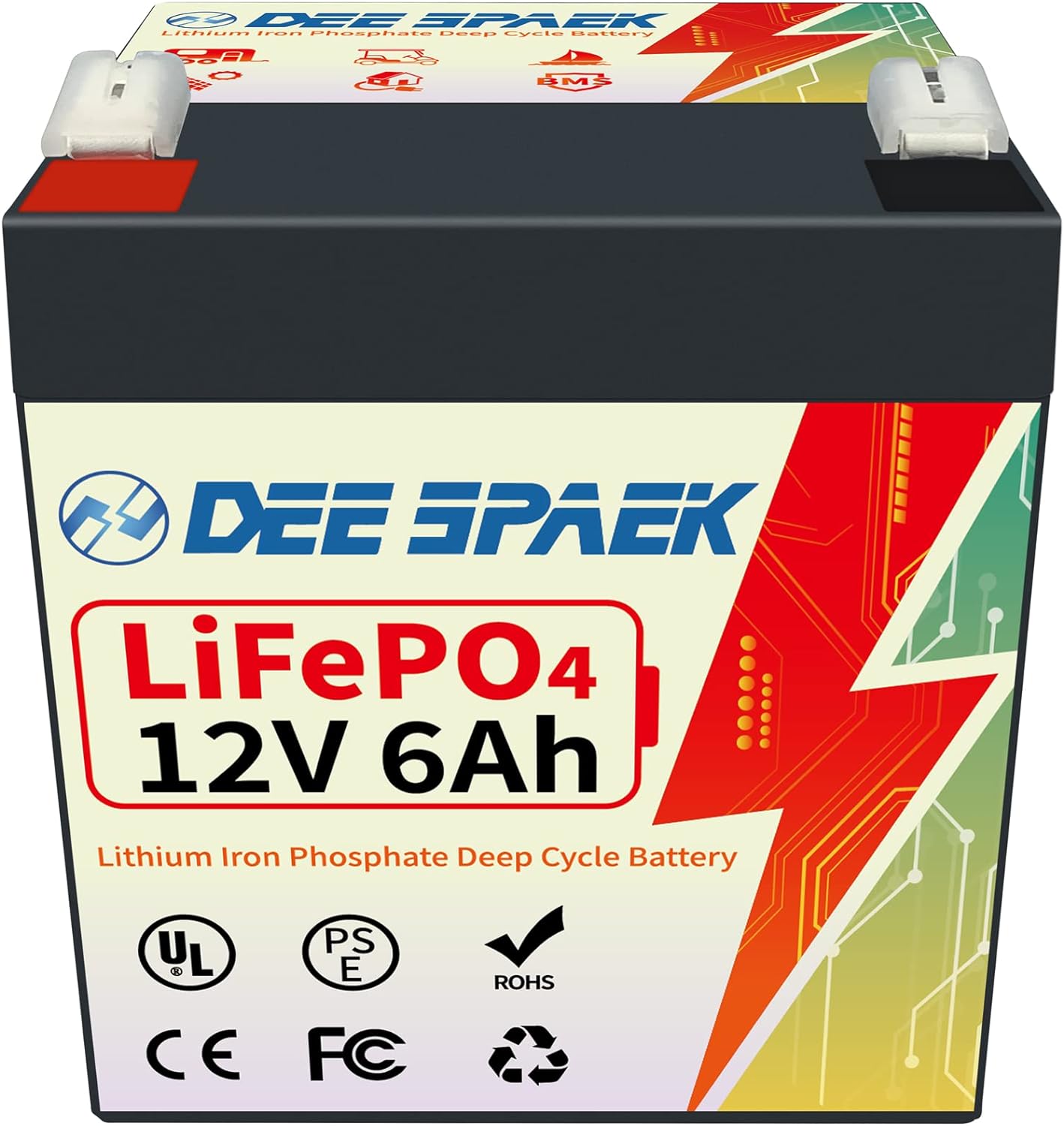Batterie au Lithium 12V 6Ah - CONSOMMABLES - Nozzler