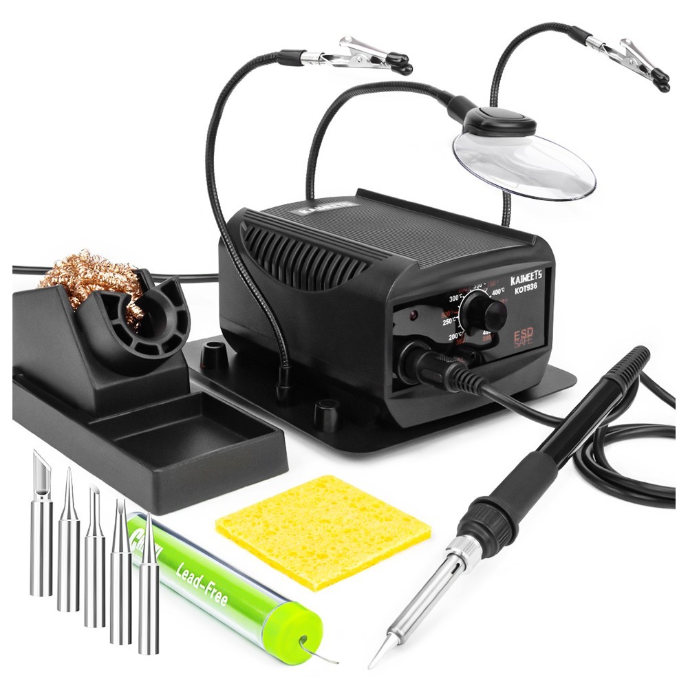 KAIWEETS KOT936 Electric Soldering Station 60W - OUTILS - Nozzler