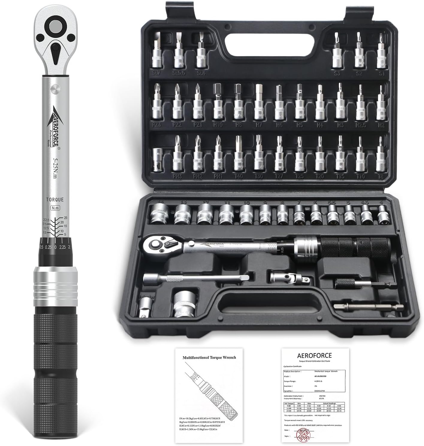 AEROFORCE 50pcs clés dynamométriques - OUTILS - Nozzler