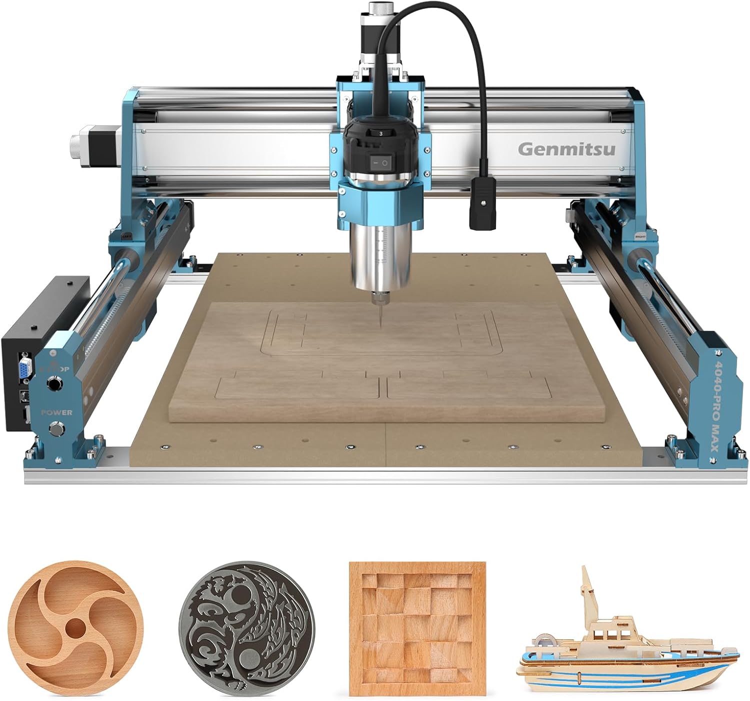 Genmitsu Fraiseuse CNC 4040-PRO MAX - CNC - Nozzler